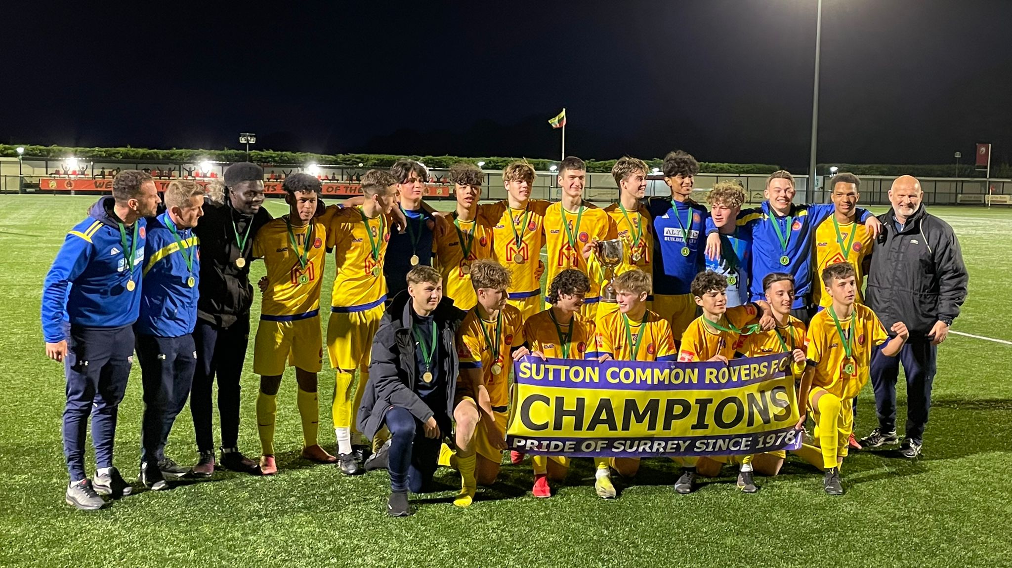 18’S ARE CHAMPION OF CHAMPIONS – Sutton Common Rovers FC